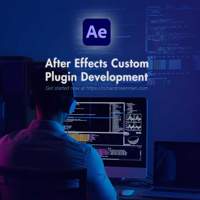 Introducing After Effects Custom Plugin Development - Richard Rosenman ...