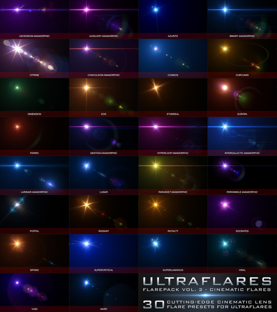 Ultraflares Flarepack Vol. 2 Officially Released - Richard Rosenman ...