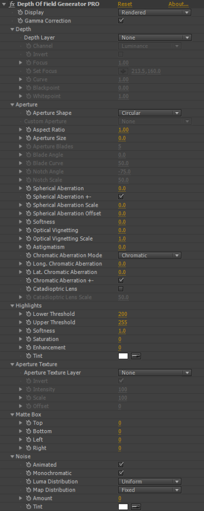 DOF PRO - Photorealistic Depth Of Field Photoshop Plugin
