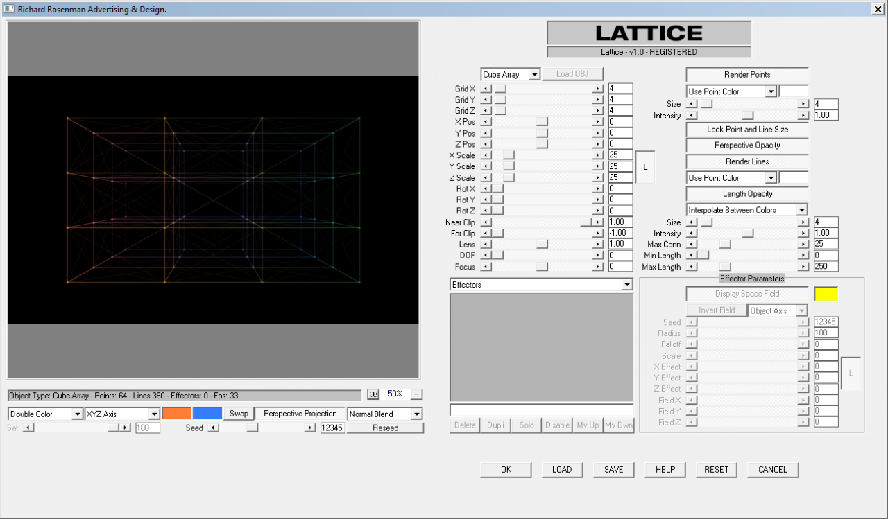 Lattice - Generative Design Particle Photoshop Plugin