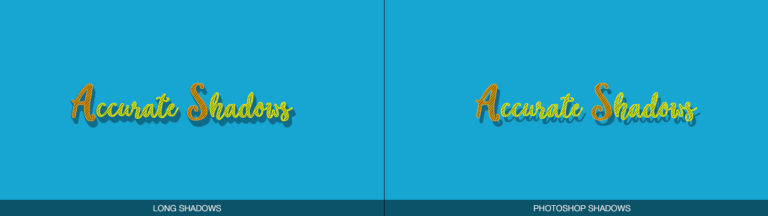 Long Shadow - Flat Long Shadow Photoshop Plugin