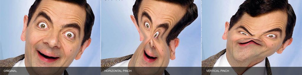 Pinch - Compressional Pinch Distortion Photoshop Plugin