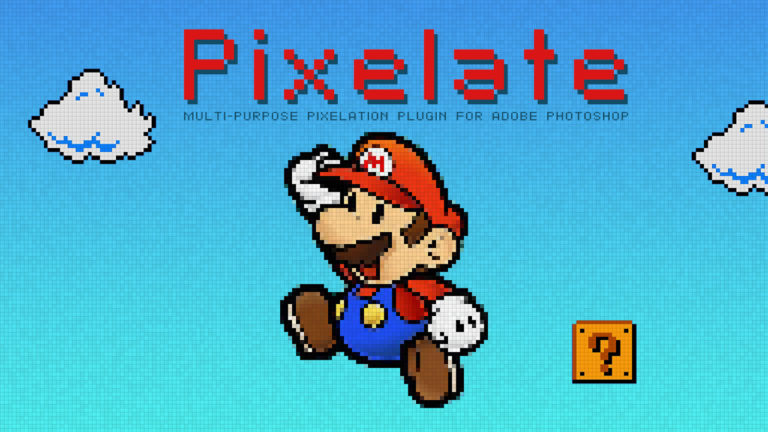 Pixelate - Multi Purpose Pixelation Photoshop Plugin