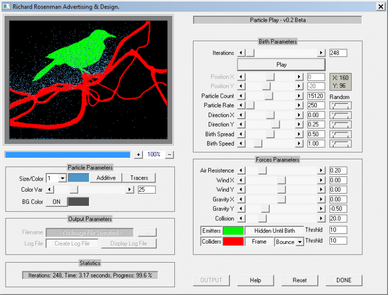 Particle Play - Image-Based Particle Simulation Photoshop Plugin