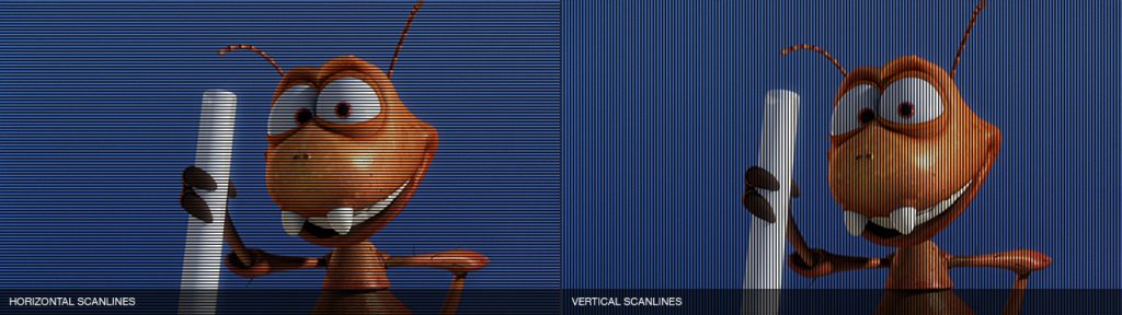 Scanlines - Television & Monitor Scanline Photoshop Plugin