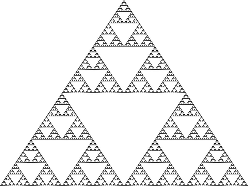 Sierpinski Triangle - Recursive Fractal Photoshop Plugin