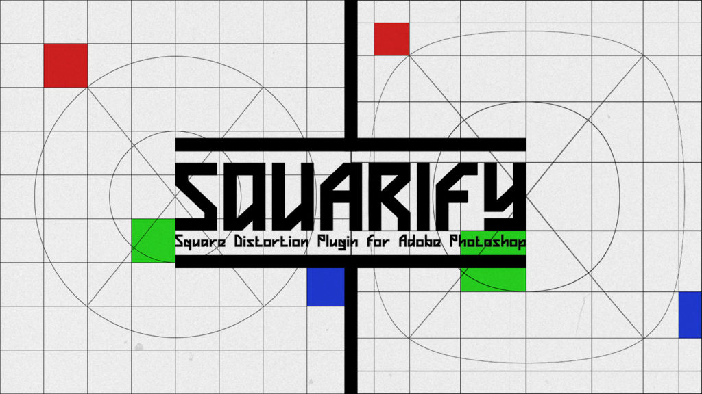 Squarify - Squared Distortion Transform Photoshop Plugin
